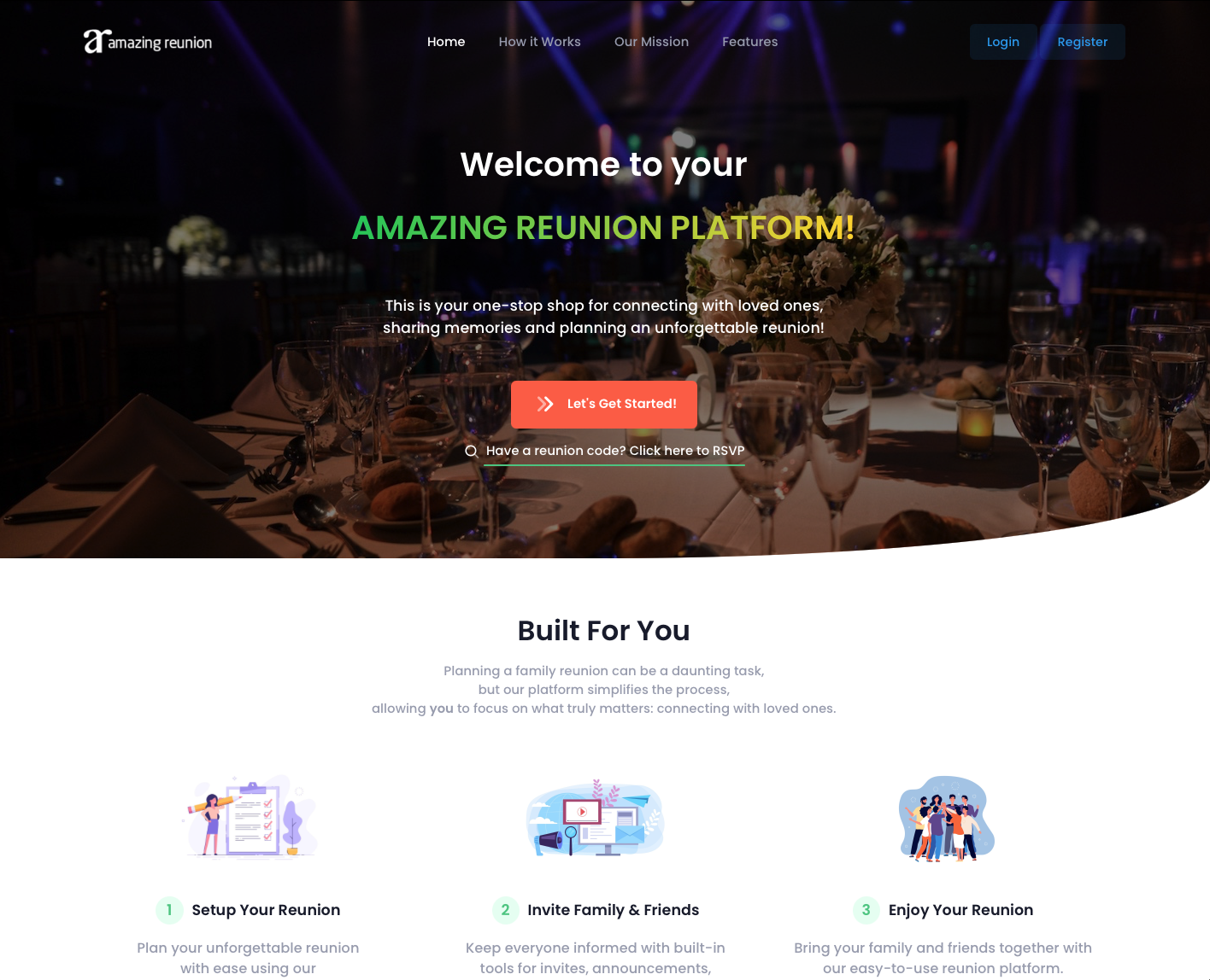 Amazing Reunion - Plan Your Perfect Family Reunion